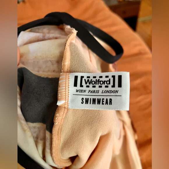 Swim | Wolford Y2k Square One Piece Swimsuit Luxury 200s Swimwear ...